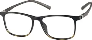 Zenni Square Full Rim Eyeglasses - Tortoiseshell
