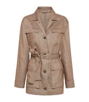 Brunello Cucinelli Belted Outerwear For Women