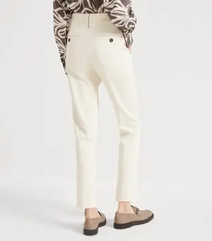 Brunello Cucinelli Stretch-twill Equestrian Trousers