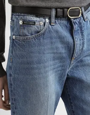 Dolce & Gabbana 5-pocket Denim Trousers - Multicolor