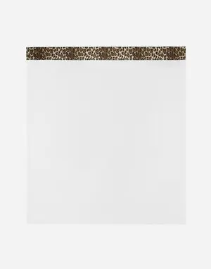 Dolce & Gabbana Cotton Sateen Flat Sheet - Multicolor