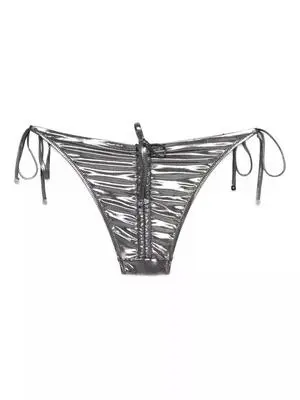 Agent Provocateur Embellished Tie-side Bikini Bottom