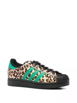 Adidas Superstar Leopard-print Sneakers
