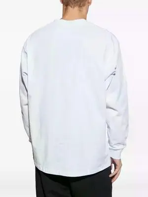 A BATHING APE Spray-print Long-sleeve Sweatshirt
