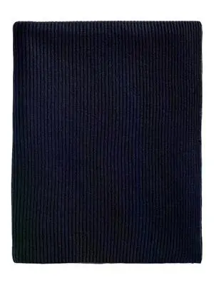 Eric Bompard Ribbed Cashmere Scarf - Blue