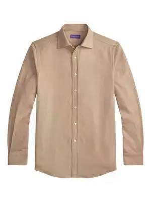 Ralph Lauren Purple Label Long-sleeve Cotton Shirt - Neutrals