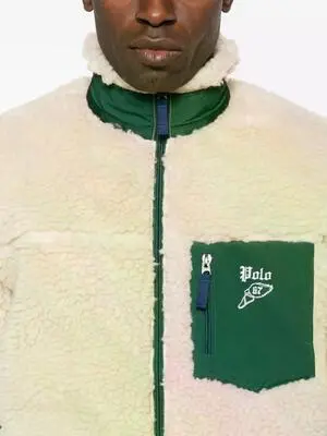 Polo Ralph Lauren Fleece-pocket Zip-up Jacket