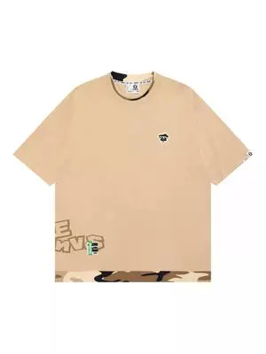 AAPE BY *A BATHING APE® Camouflage-panel T-shirt
