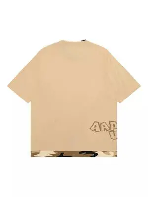 AAPE BY *A BATHING APE® Camouflage-panel T-shirt