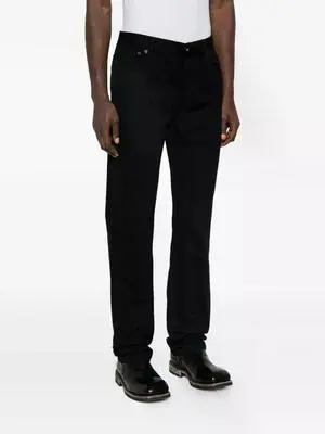 Alexander McQueen Five-pocket Straight Leg Jeans