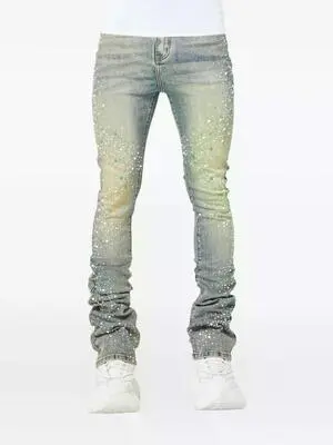GUAPI Pearl-embellished Jeans