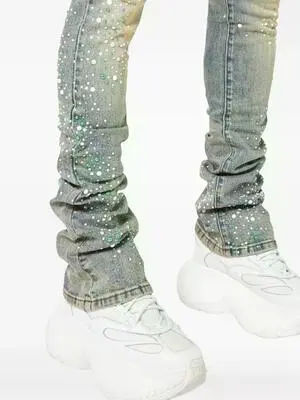 GUAPI Pearl-embellished Jeans