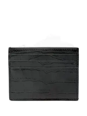 TOM FORD Leather Cardholder - Black