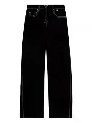 Isabel Marant Stelyna Contrast-stitch Trousers