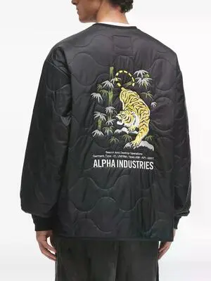 Alpha Industries Quilted Bomber Jacket