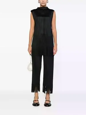 Issey Miyake Pleated Fringe Trousers