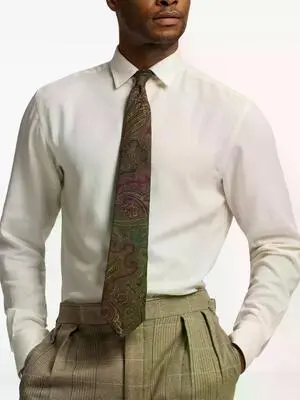Ralph Lauren Purple Label Flannel Shirt - Neutrals