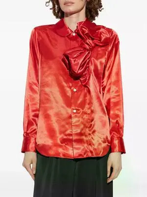 Comme Des Garçons Bow-embellished Blouse