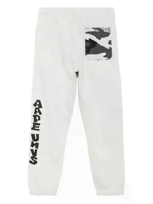 AAPE BY *A BATHING APE® Logo-patch Track Pants