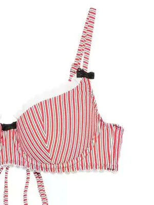 Agent Provocateur Milli Striped Bikini Top