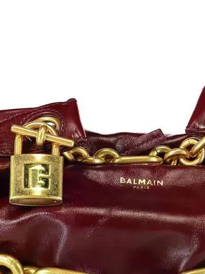 Balmain Mini Sync Padlock Chain Tote