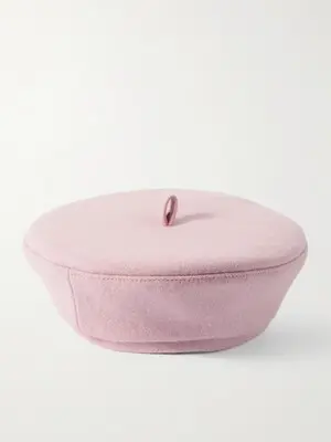 Ruslan Baginskiy Wool-blend Beret - Pink