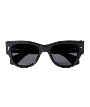 JACQUES MARIE MAGE Chelsea Square-frame Sunglasses - Black