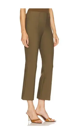 Vince Pintuck Crop Flare Pant