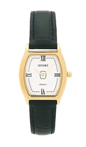 CENDRE London Watch - White & Black Croc