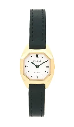CENDRE Kensington Watch - White & Black Distressed
