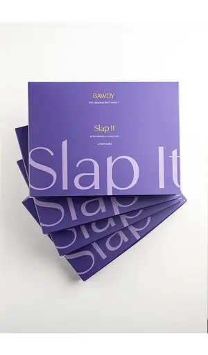 BAWDY Slap It Butt Sheet Mask 4 Pack