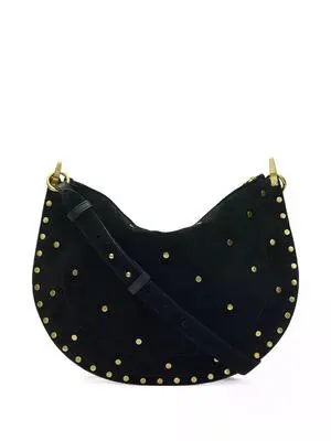 Isabel Marant Oskan Soft Zip Half-moon Shoulder Bag