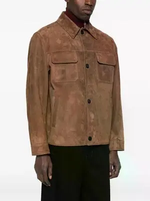 LARDINI Button-fastening Flap-pocket Jacket