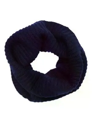 Eric Bompard Ribbed-knit Cashmere Snood - Blue