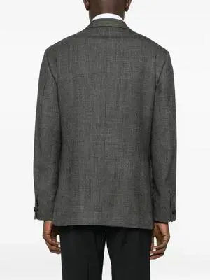 Brioni Checked Blazer