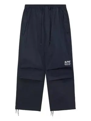 Alpha Industries Layered Drawstring Trousers - Blue