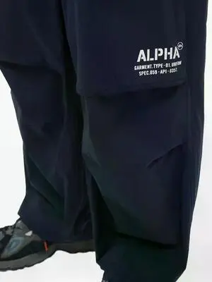 Alpha Industries Layered Drawstring Trousers - Blue