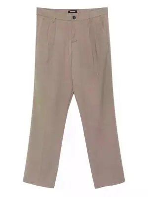 Imperial Pleated Cotton Trousers