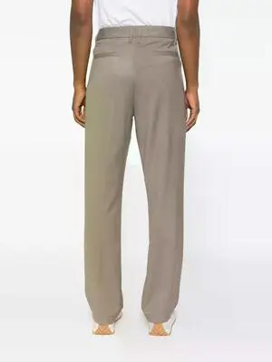 Imperial Pleated Cotton Trousers