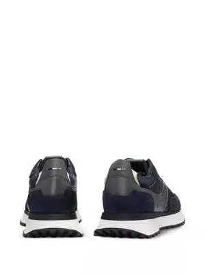 BOSS Leather Panelled Sneakers