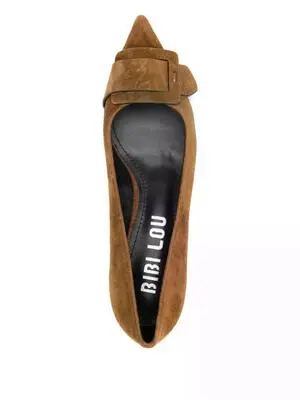 BIBI LOU Buckle-detail Pointed-toe Pumps