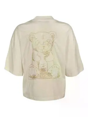 BARROW Embroidered Bear Cotton T-shirt