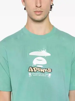 AAPE BY *A BATHING APE Logo-print T-shirt