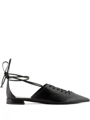Giorgio Armani Leather Pointed-toe Boots