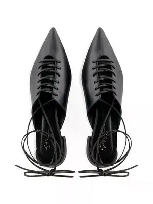 Giorgio Armani Leather Pointed-toe Boots