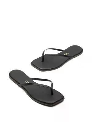 Tkees X Tessabit Leather Sandals - Black