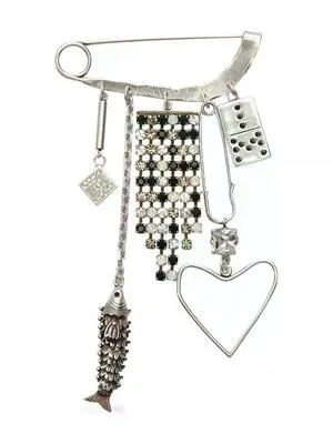 Isabel Marant Abby Brooch - Silver