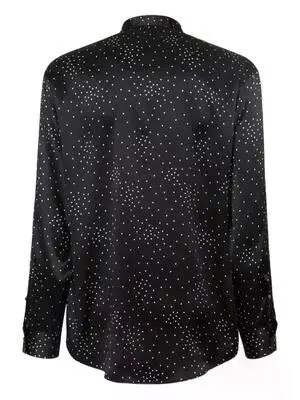 Dsquared2 Polka Dot-print Satin Shirt