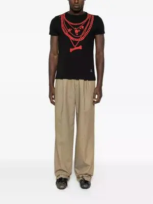 VIVIENNE WESTWOOD Chain-print T-shirt