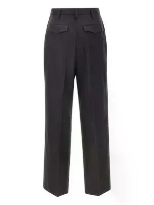HERSKIND Pinstripe Wool Trousers